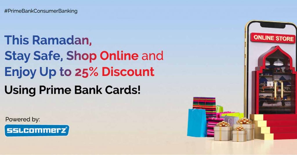 Prime Bank Credit Card – 25% Discount Offer – JotoDeal