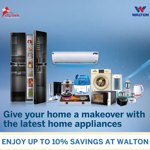 Walton Amex 10% Discount Offer - City Bank American Xpress